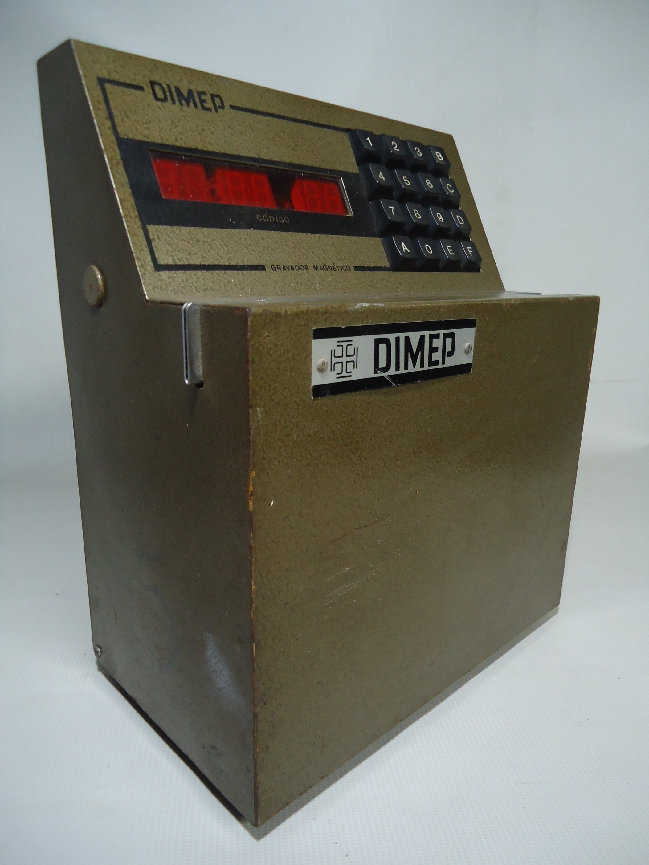 Relógio de Ponto Digital Antigo Dimep Usado produto é ótimo estado de ...