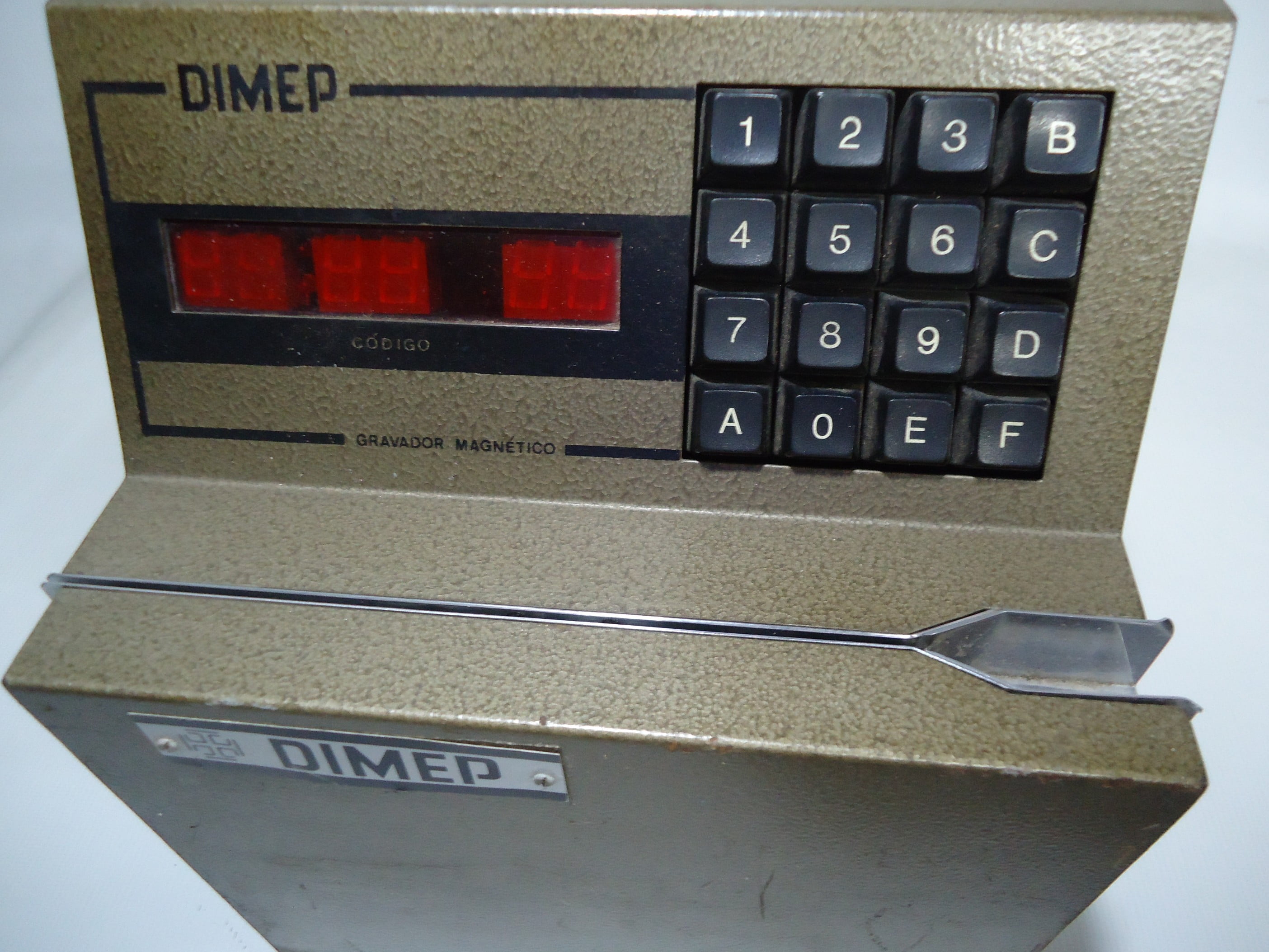 Relógio de Ponto Digital Antigo Dimep Usado produto é ótimo estado de ...